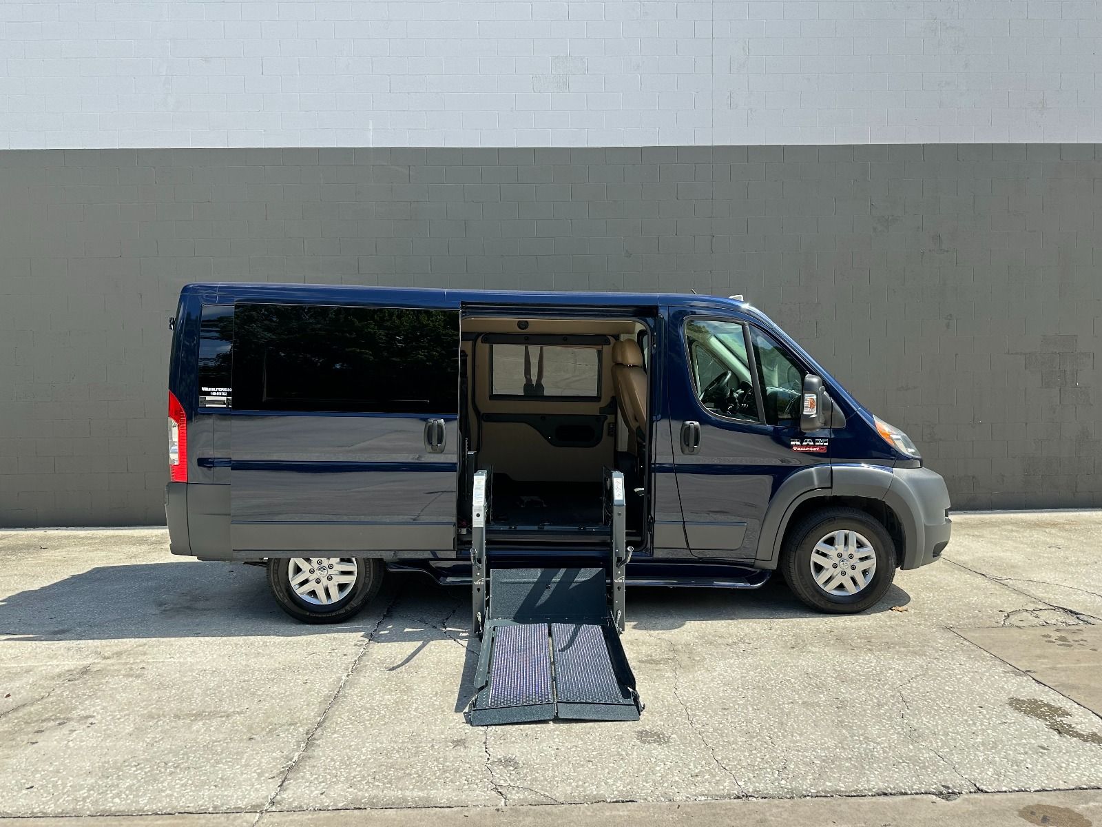 2016 RAM ProMaster 1500 Full Size Wheelchair Van